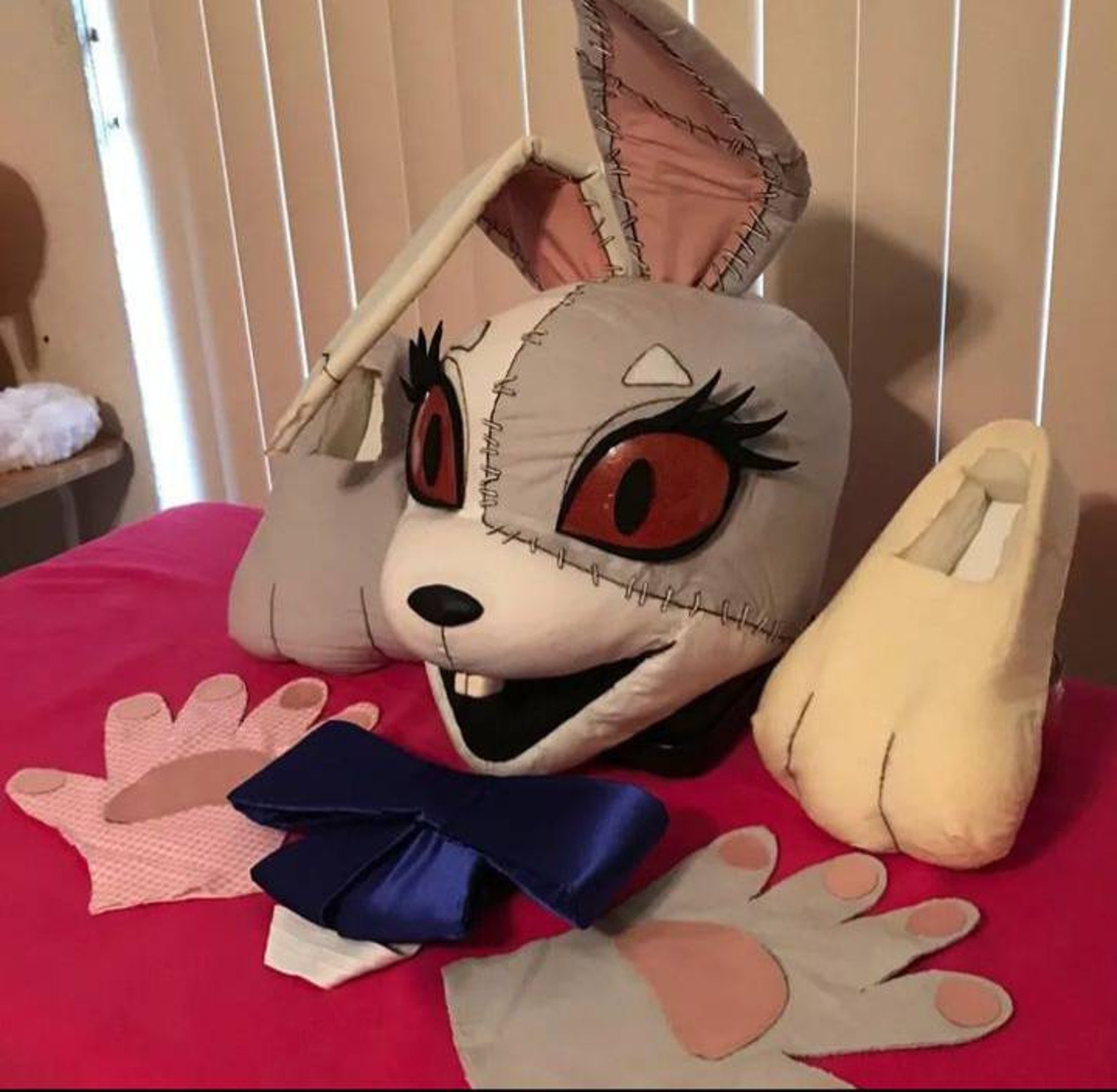 Vanny Full Costume FNAF Security Breach Cosplay Vannymask Five Nights ...