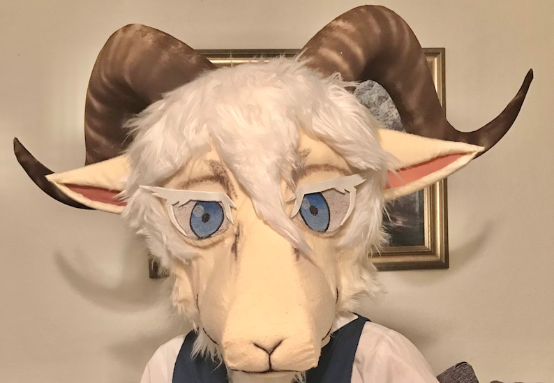 Pina Beastars Cosplay Fursuit Partial Premade Anime Mask Head - Etsy