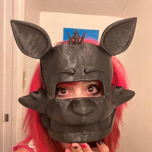 Foxy Mask Cosplay Fnaf VR 3D Printed Mangle Five Nights at Freddy’s ...