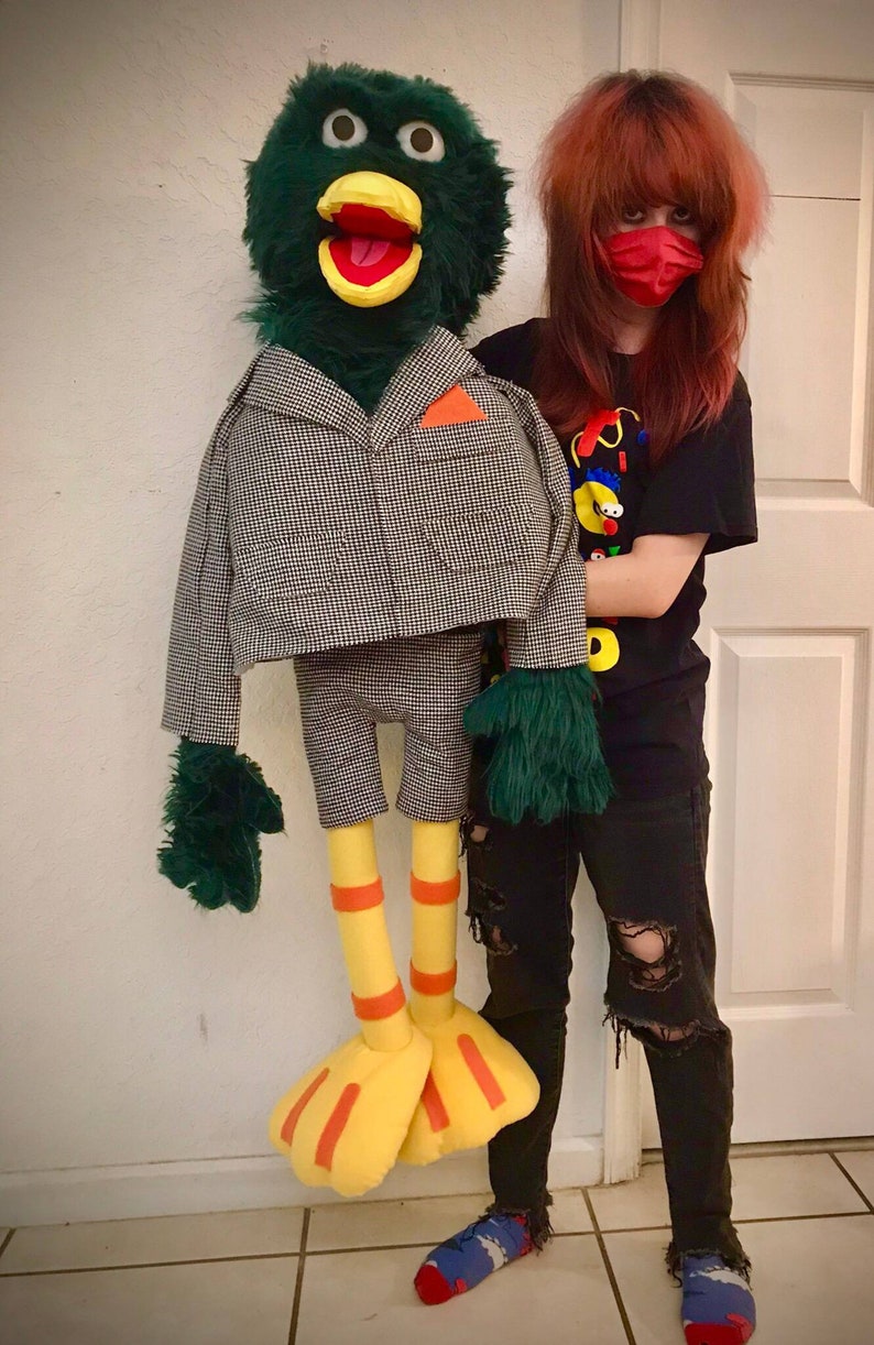 Duckguy Dhmis Puppet Don't Hug Me I'm Scared Yellowguy - Etsy
