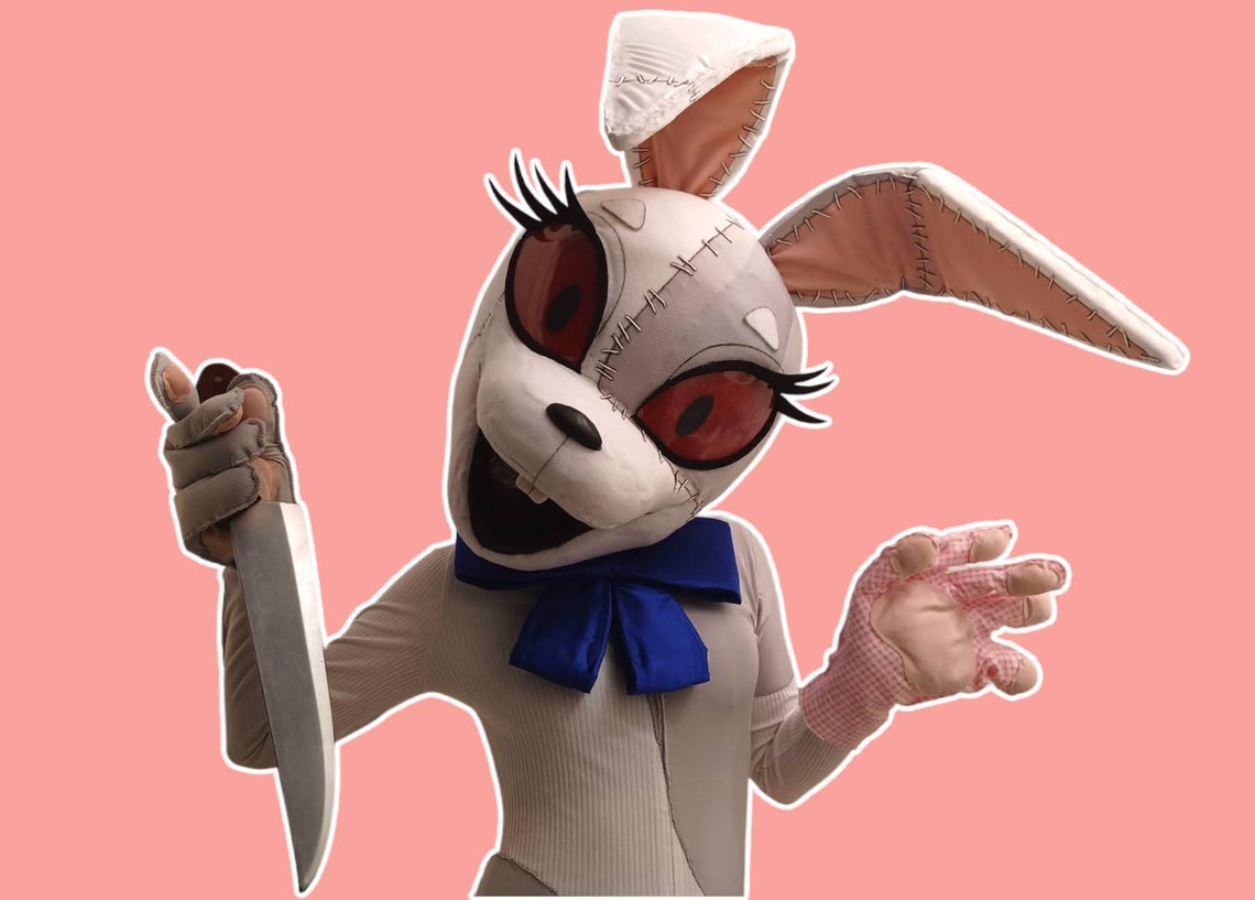 Vanny Full Costume FNAF Security Breach Cosplay Vannymask Five Nights ...