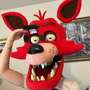 3D Printed Foxy Mask: Five Nights at Freddy's FNAF Cosplay Costume - Etsy