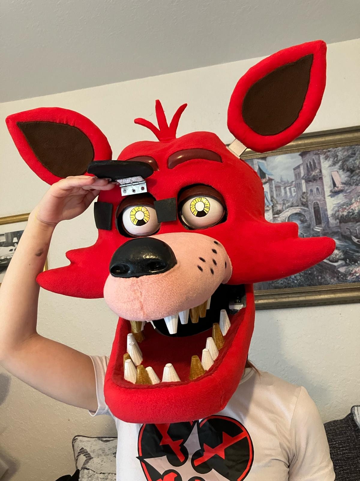 Five Nights at Freddy's Costume 3D PRINTED Custom Fnaf Cosplay Foxy ...