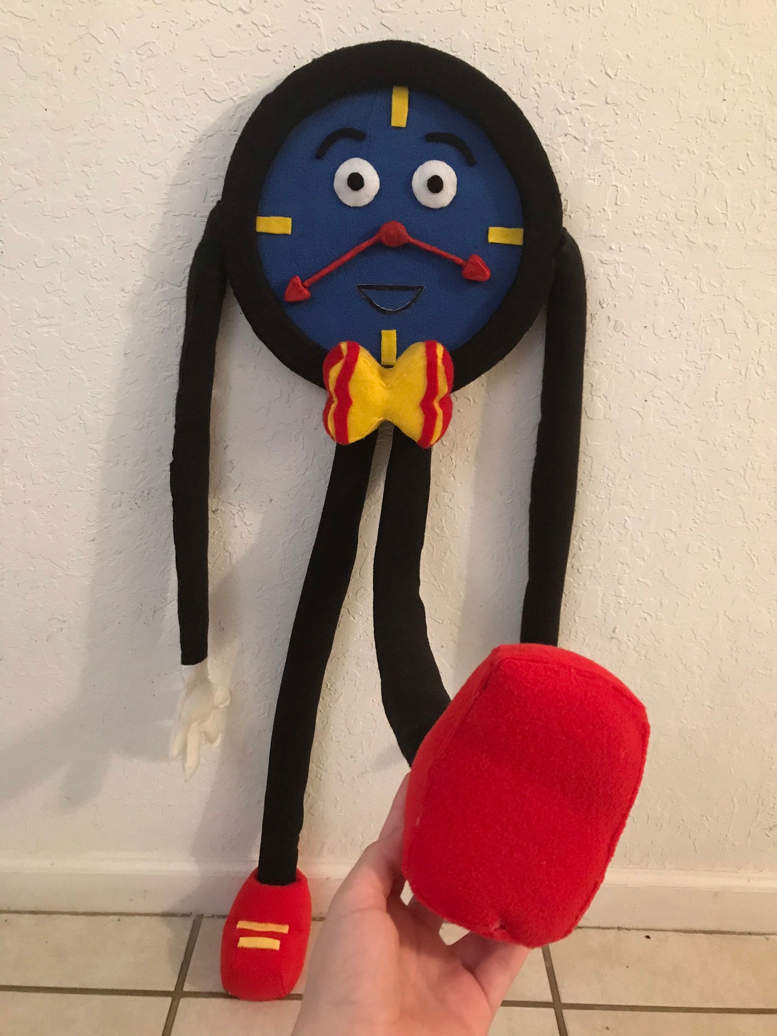 DHMIS Tony the Clock PROP Puppet Yellowguy Redguy Duckguy - Etsy