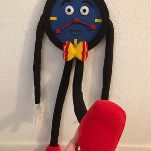 DHMIS Tony the Clock Prop Puppet (36" Bendable)preorder - Etsy