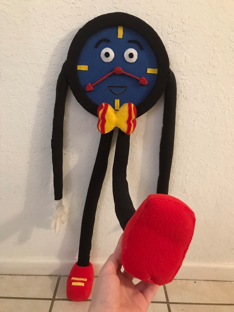 DHMIS Tony the Clock PROP Puppet Yellowguy Redguy Duckguy - Etsy