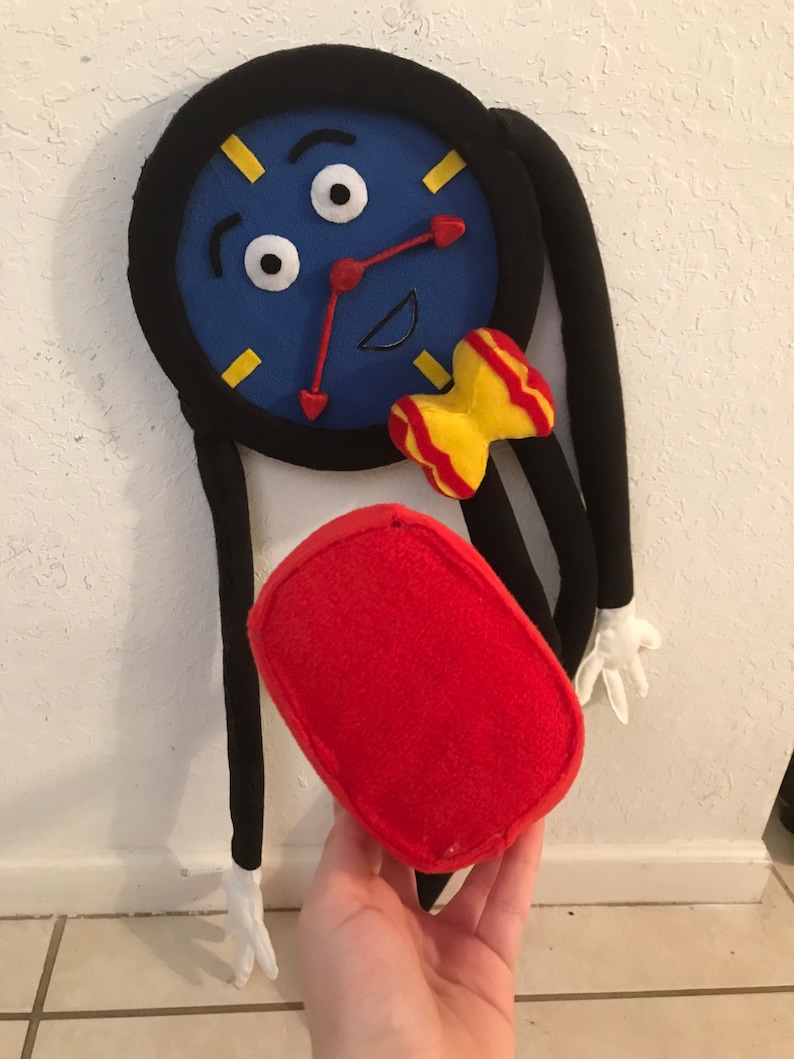 DHMIS Tony the Clock PROP Puppet Yellowguy Redguy Duckguy - Etsy