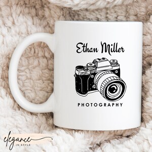 Custom Name DSLR Camera Mug, BFF Birthday Gift, Personalized ...