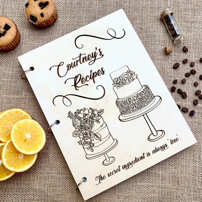 Cake Recipe Book - Etsy