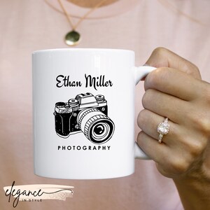 Custom Name DSLR Camera Mug, BFF Birthday Gift, Personalized ...
