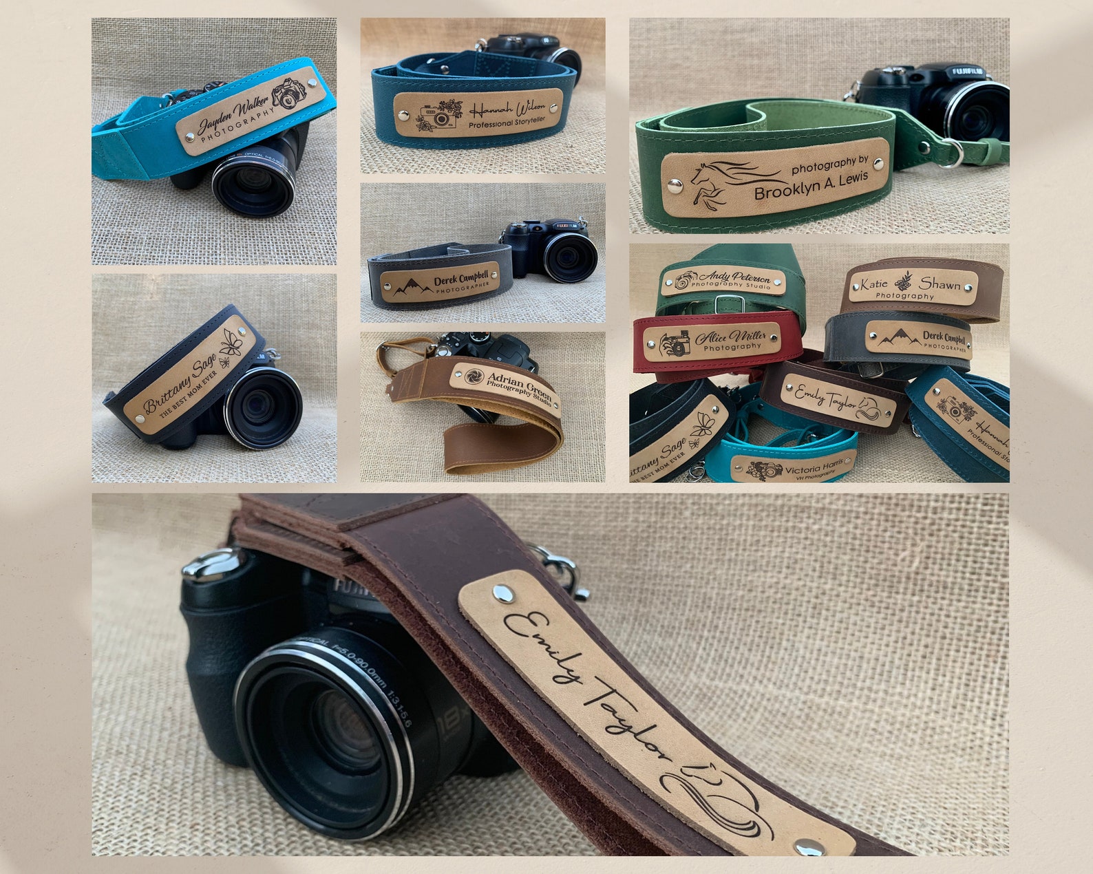 Photographer Gift Custom Camera Strap Camera Strap - Etsy