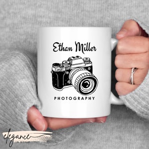 Custom Name DSLR Camera Mug, BFF Birthday Gift, Personalized ...