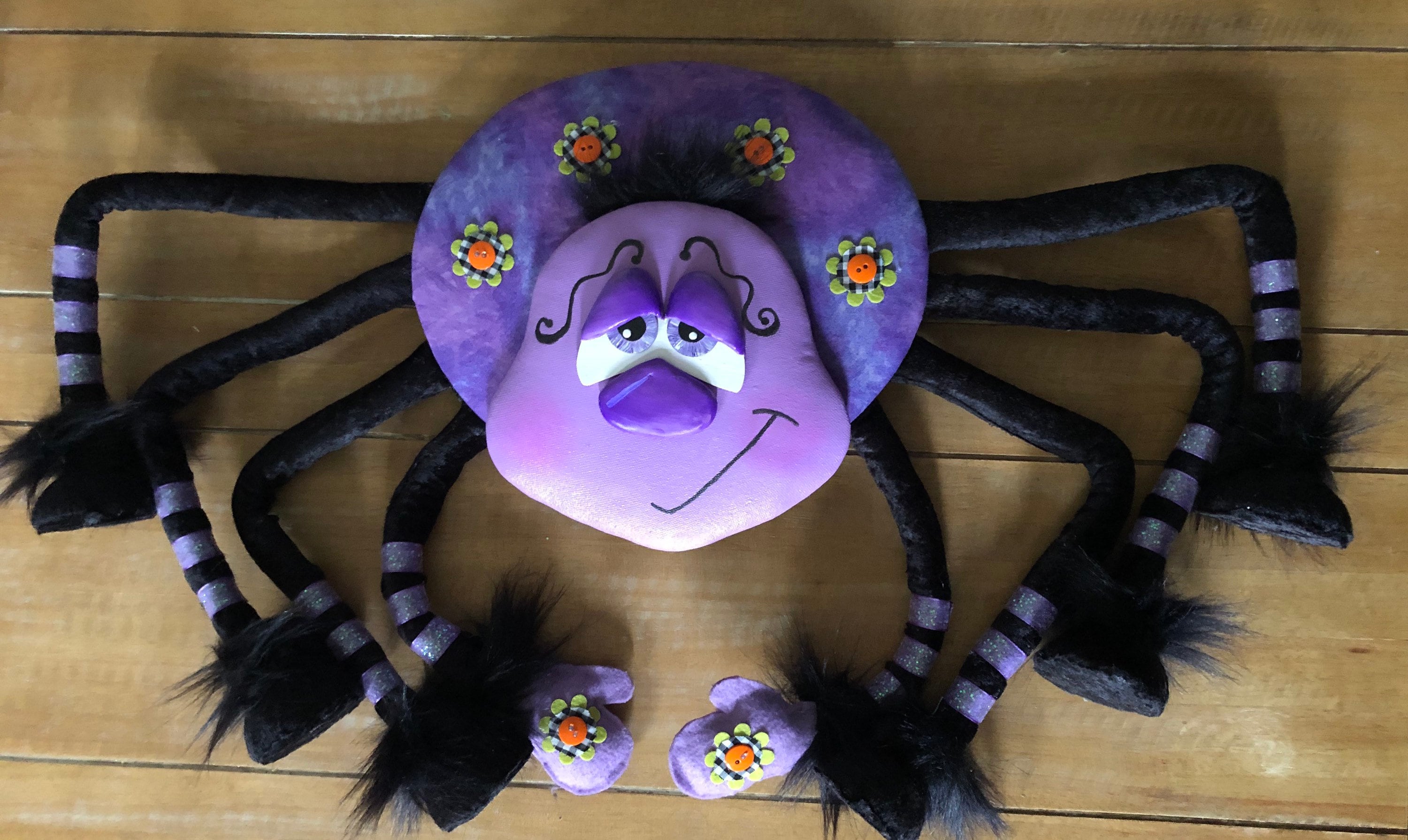 Webster- Spider is One of Kind Handmade Design Inspired by “knock Your ...