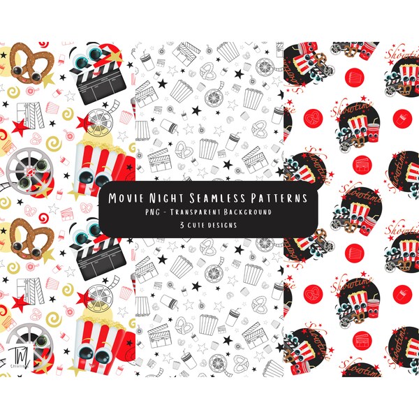 Movie Clip Art - Etsy