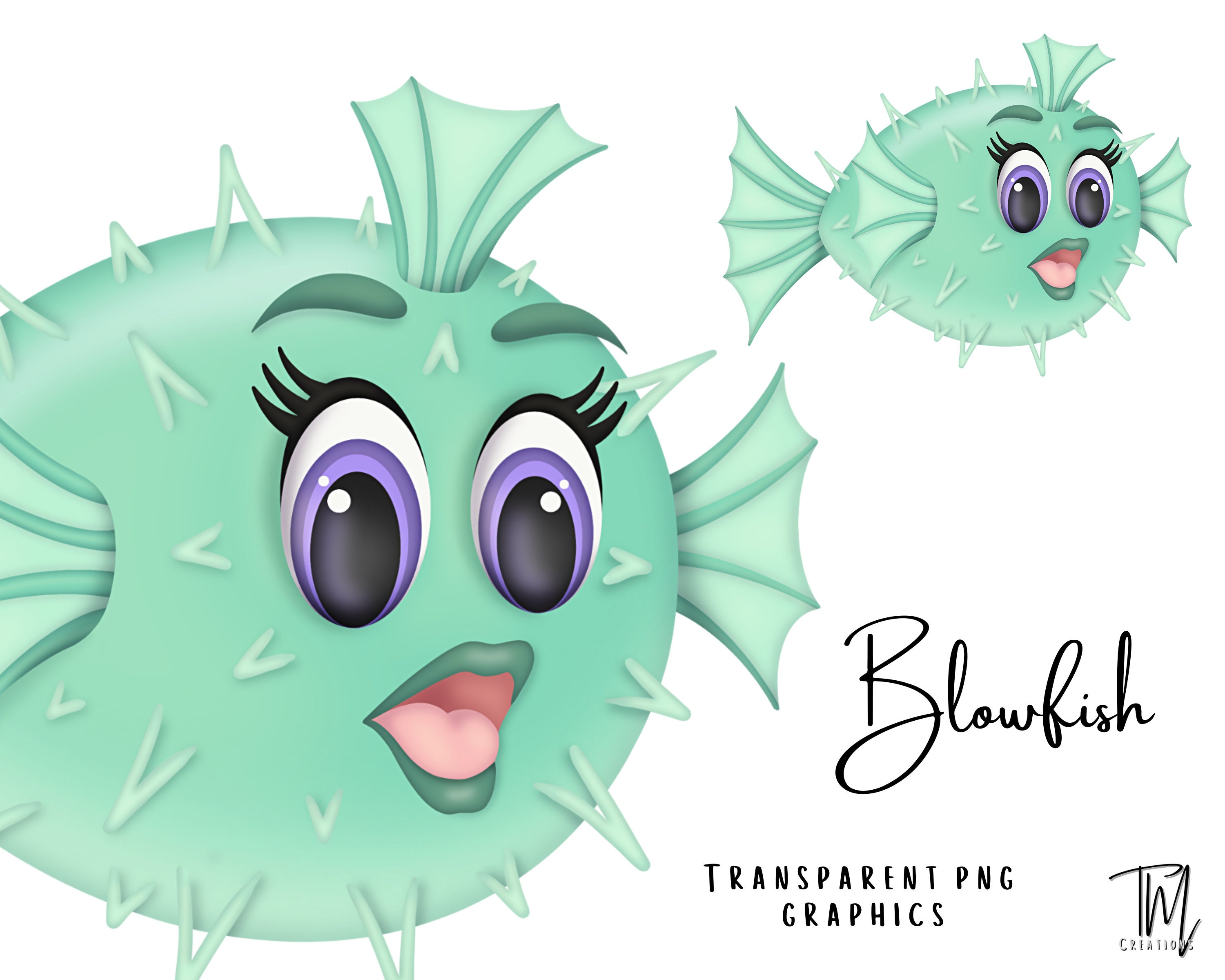 Blowfish Clip Art