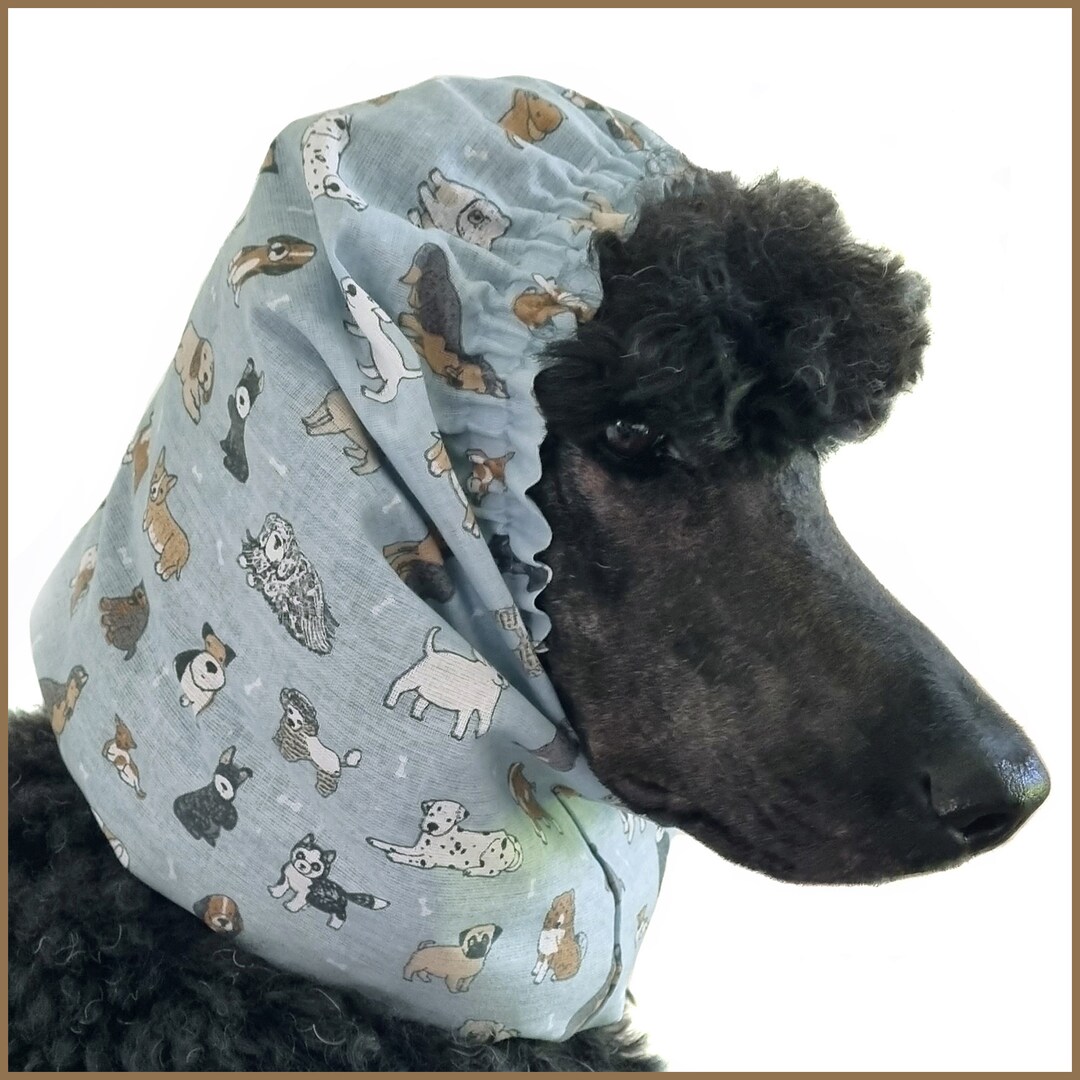 Dog Snoods A Must for Long Eared Dogs When Eating - Etsy