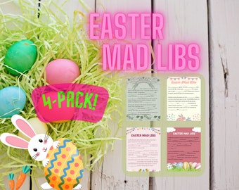 Easter Mad Libs | Printable Easter Game | Easter Activity for Kids and ...