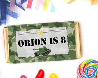 Army Candy Wrapper - Etsy