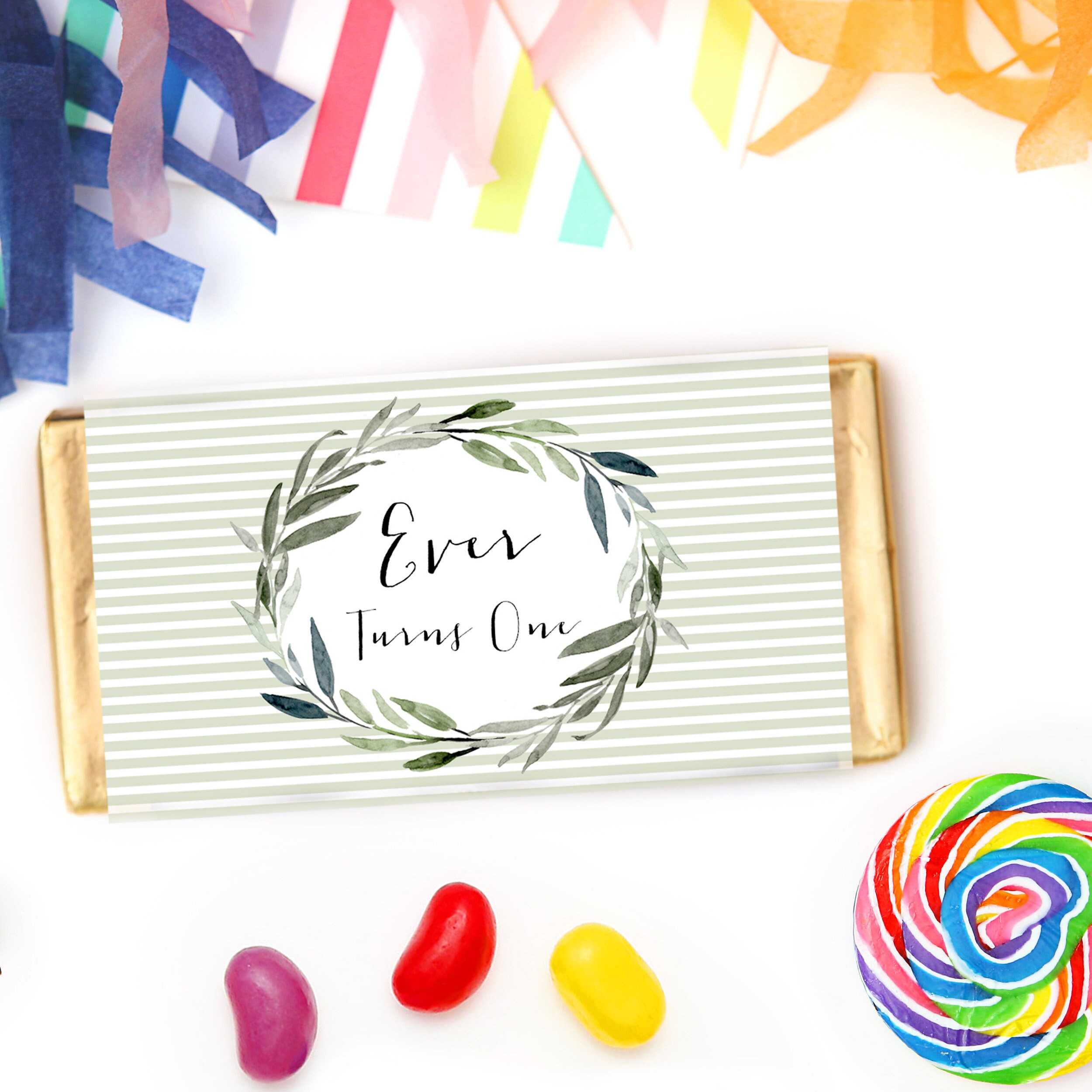 Leaving Candy Bar Card