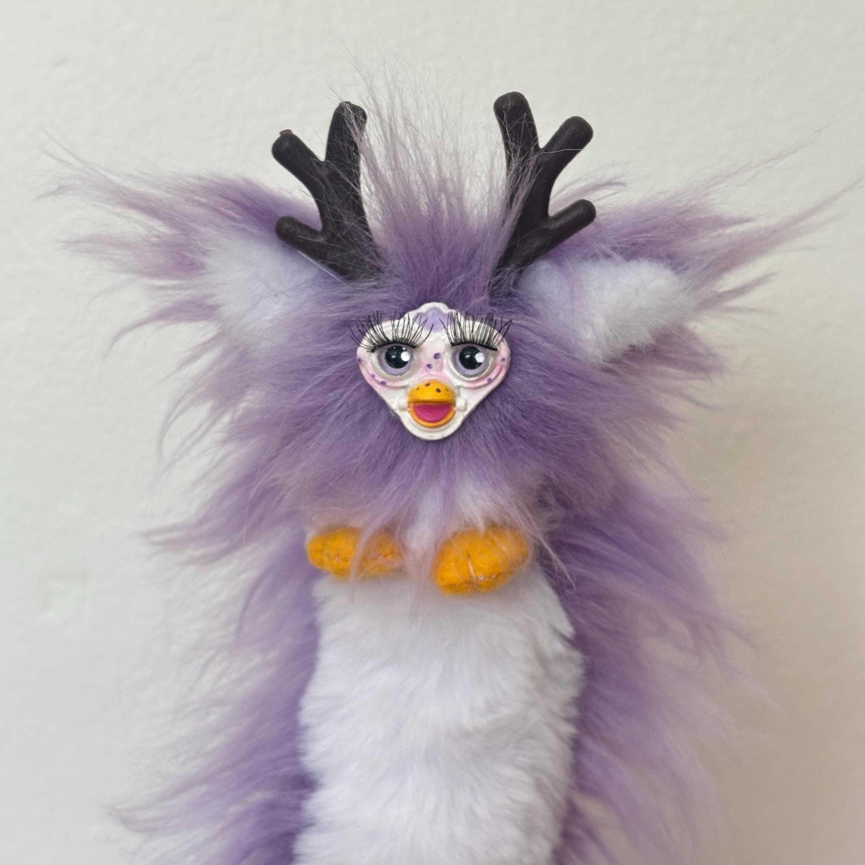 Custom Miniature Long Furby (made to Order) – Posable Plush Creature ...