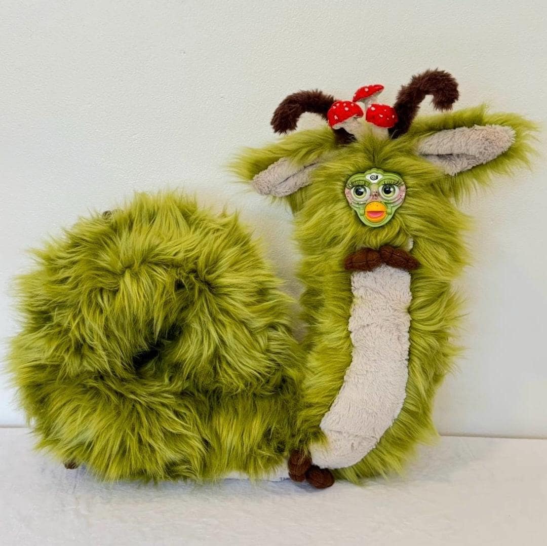 Custom Long Furby (made to Order) - Plush Creature, Posable, OOAK, Faux ...