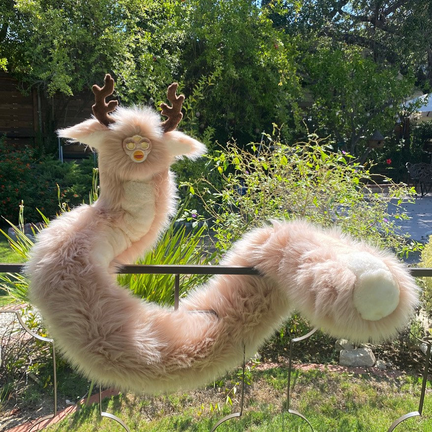 Custom Long Furby (made to Order) - Plush Creature, Posable, OOAK, Faux ...