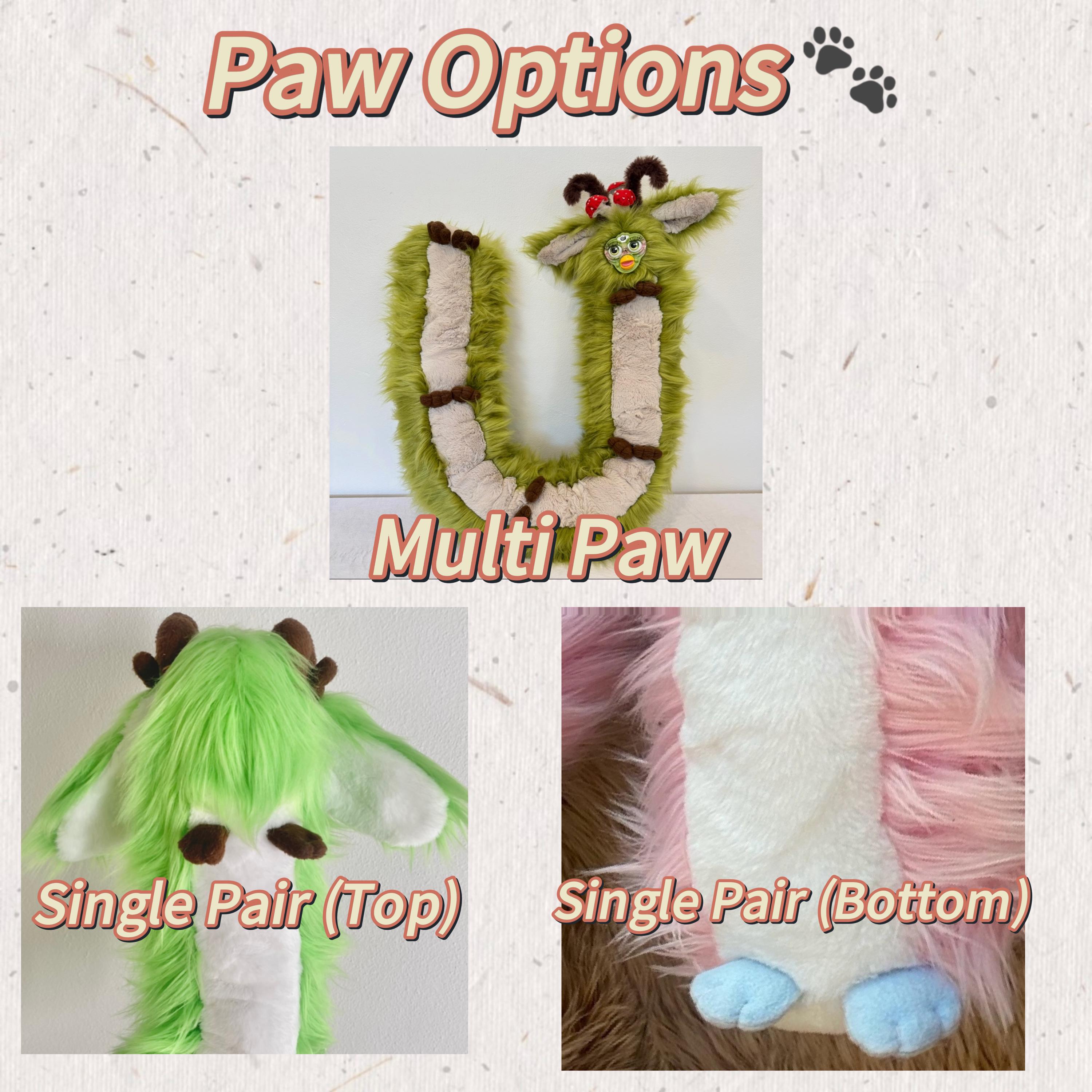 Custom Long Furby (made to Order) - Plush Creature, Posable, OOAK, Faux ...