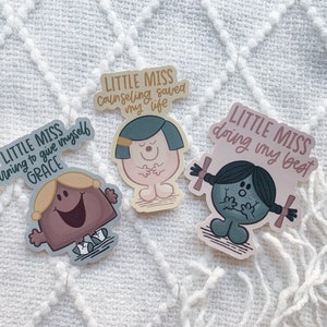 Little Miss Stickers | Little Miss Sticker Pack | Mental Health ...