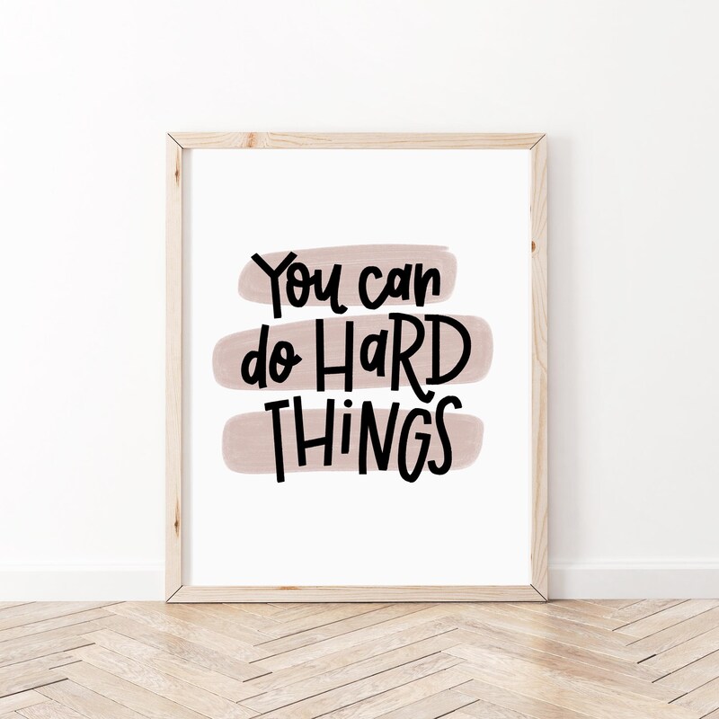 Do Hard Things - Etsy