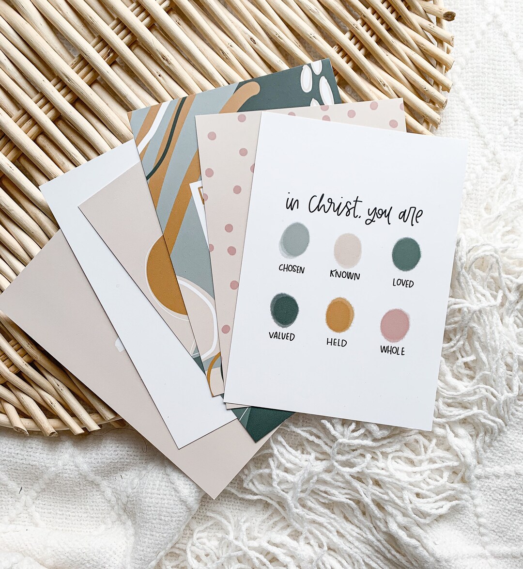 Set of Six 5x7 Christian Prints | Christian Wall Collage Kit ...