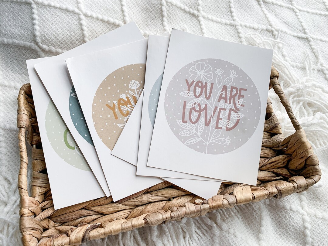 Set of Positive Affirmation Prints | Motivational Wall Art ...