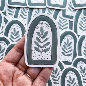 Mental Health Sticker | Be Present Sticker | Self Care Sticker | Mental ...