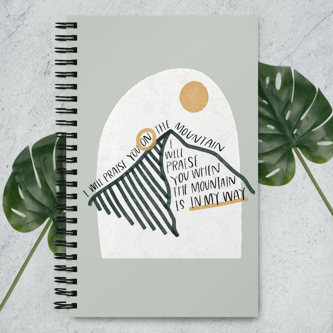 Highlands Lyrics Elevation Worship Journal | Christian Journal | Spiral ...