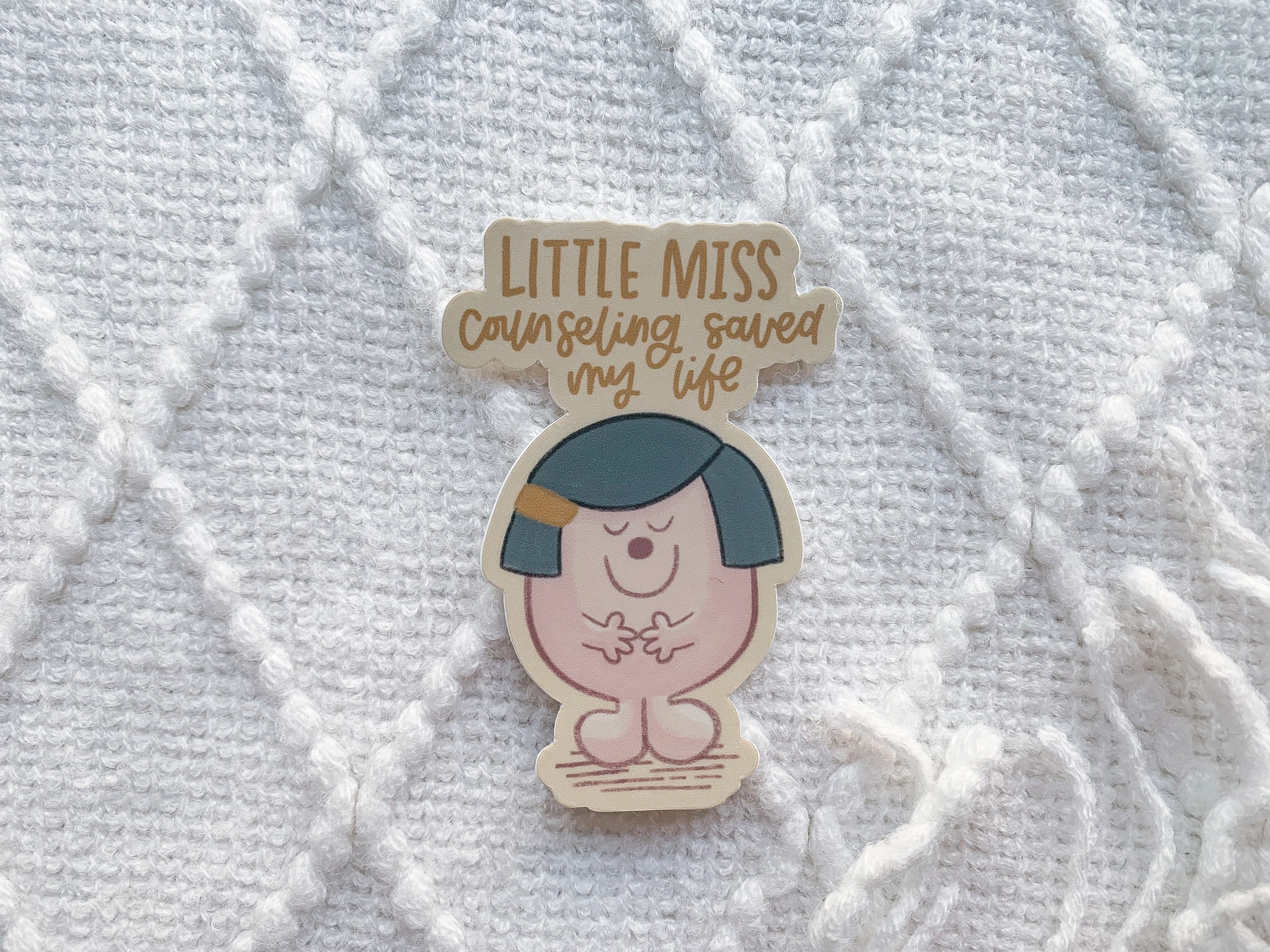 Little Miss Stickers Little Miss Sticker Pack Mental - Etsy