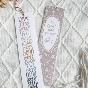 Bible Bookmark - Fruit of the Spirit | Bible Verse Bookmark | Bookmark ...