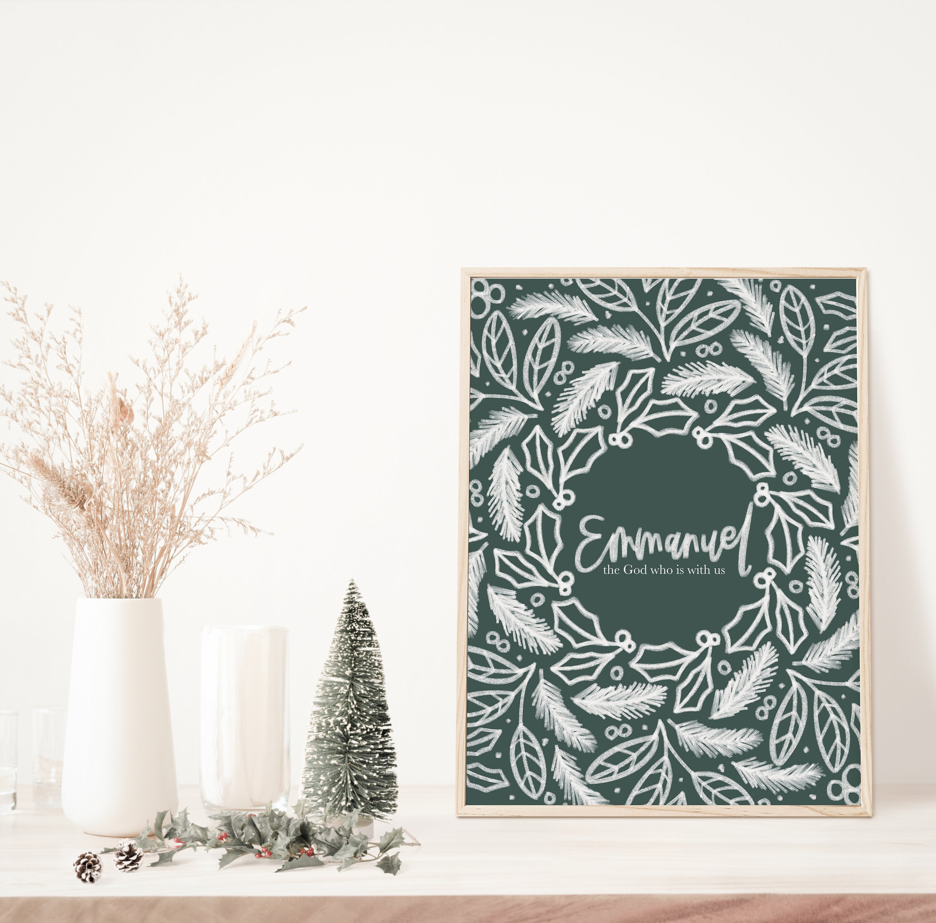 Christmas Print Set of 6 | Christian Christmas Print Bundle | Religious ...