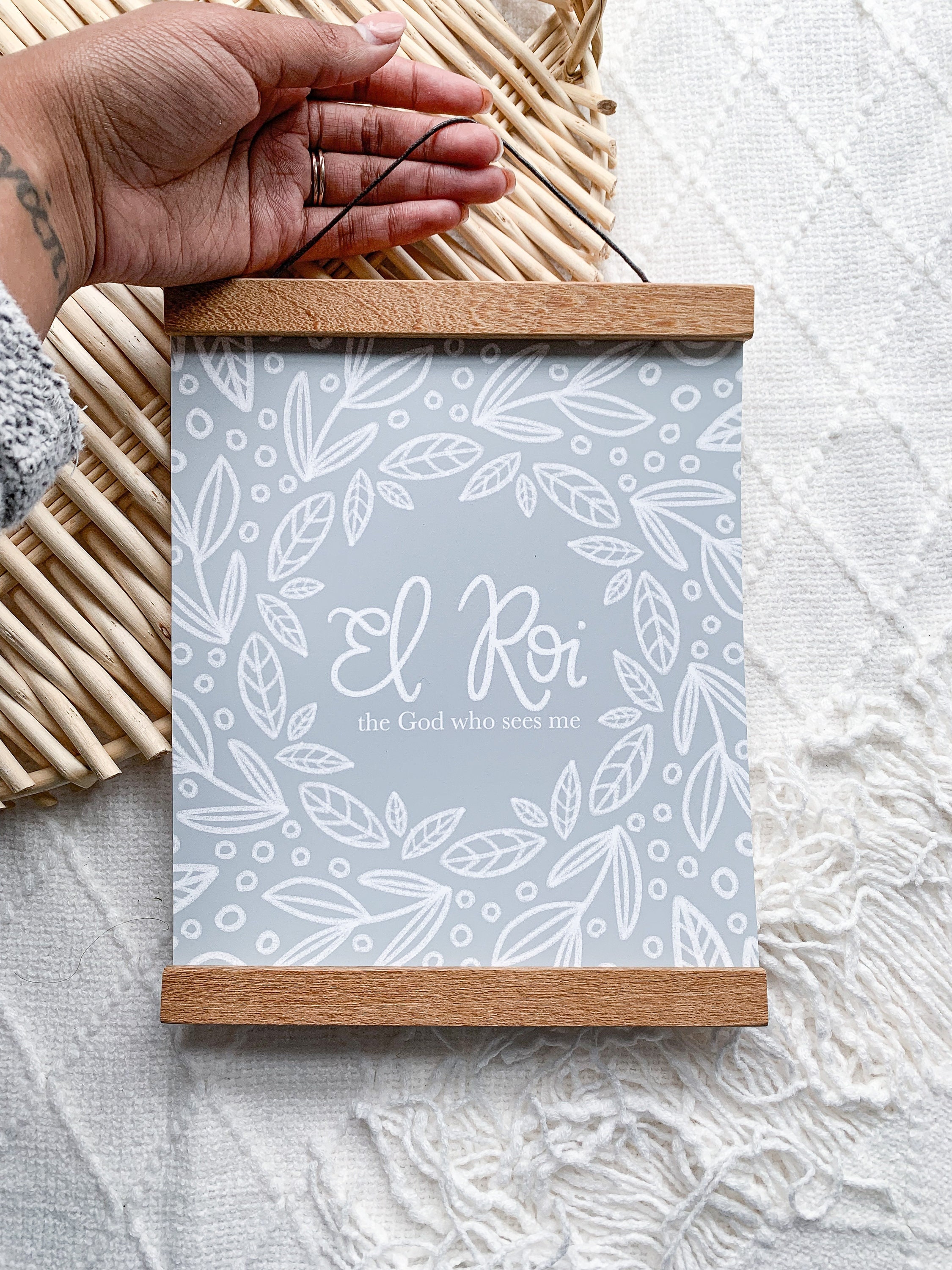 El Roi - the God Who Sees Me Print | Bible Verse Wall Art | Scripture ...