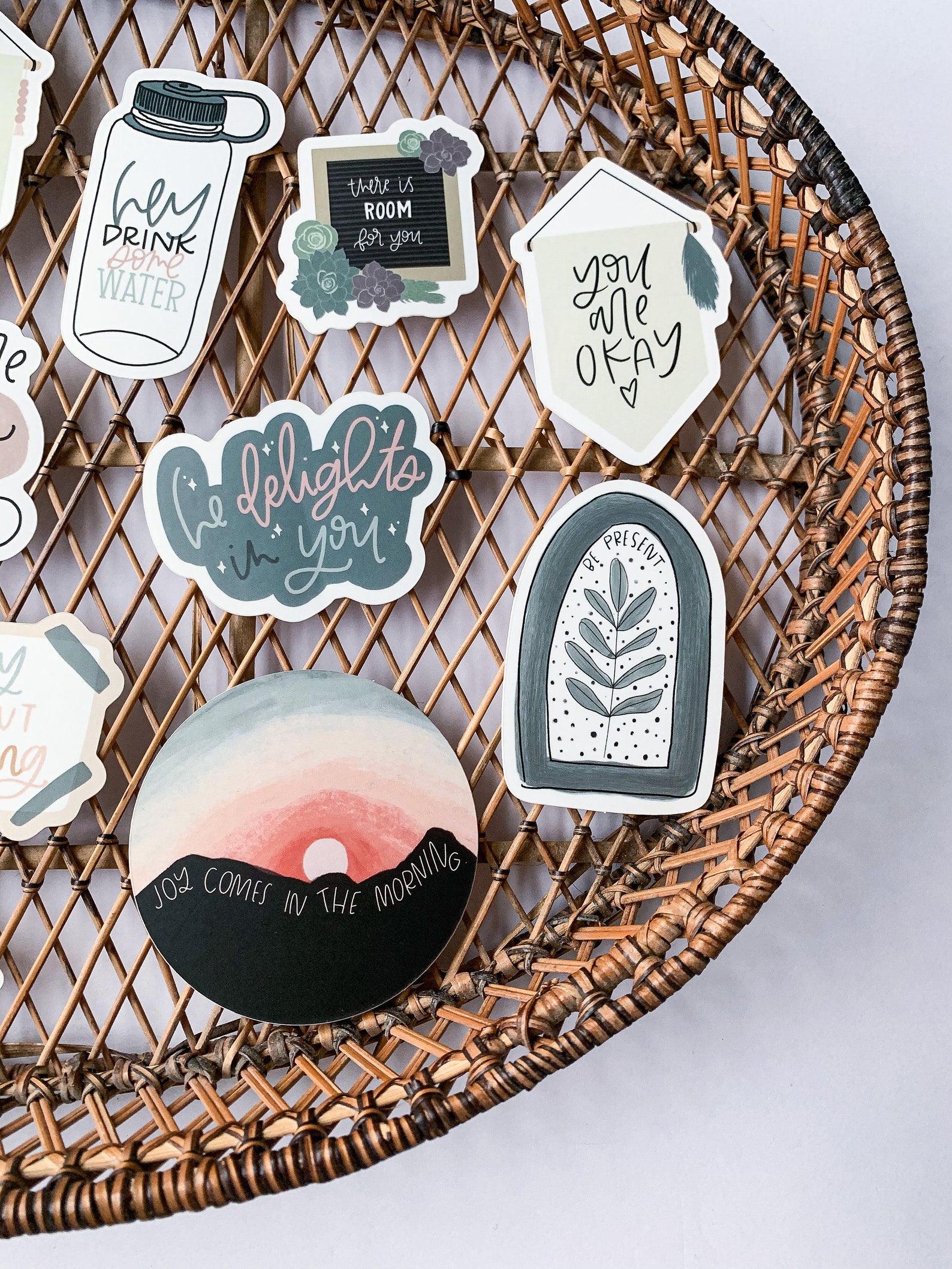 Sticker Set Christian Stickers Religious Stickers Laptop - Etsy