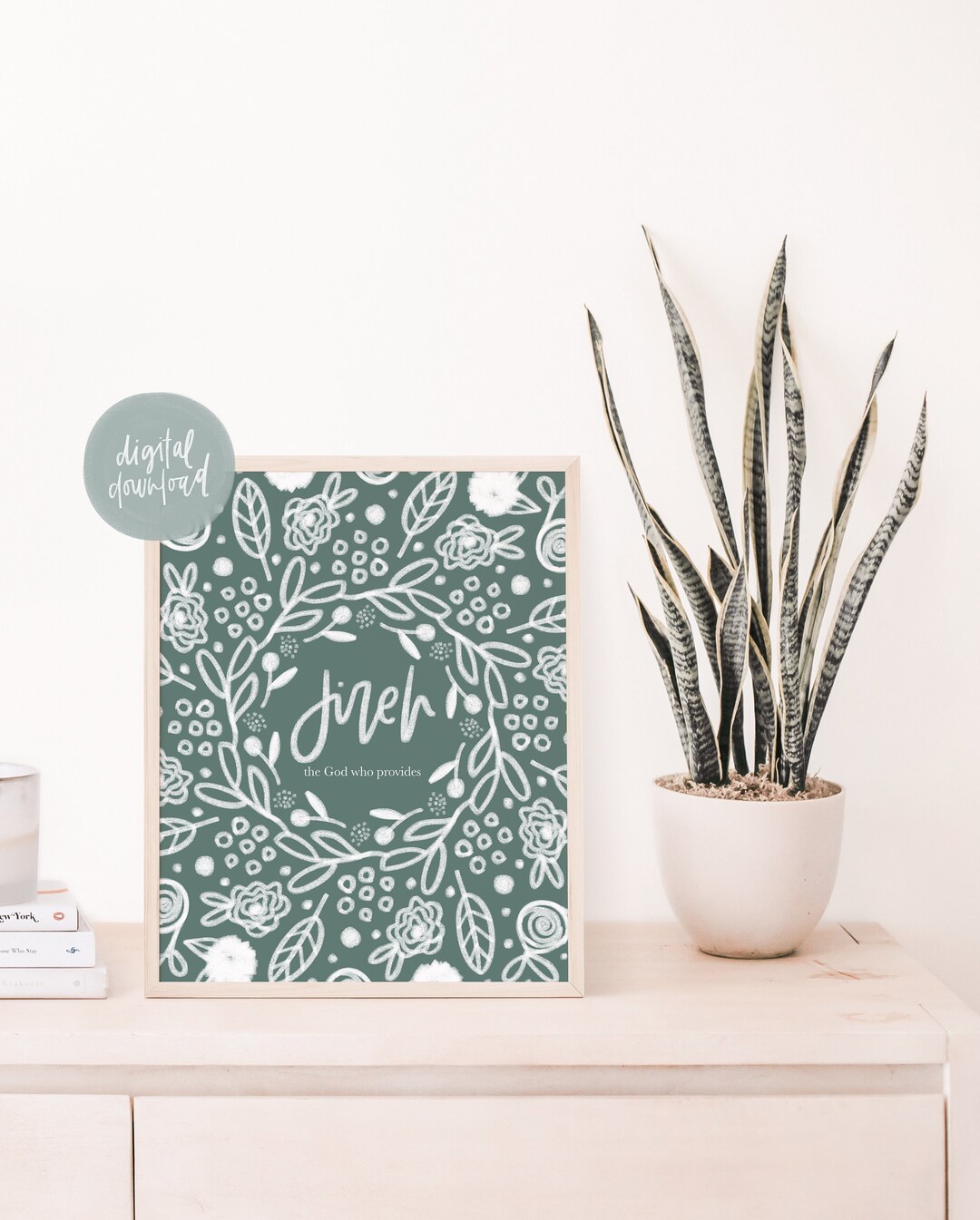 Jireh - the God Who Provides Digital Print | Name of God | Christian ...