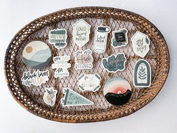 Sticker Set Christian Stickers Religious Stickers Laptop - Etsy