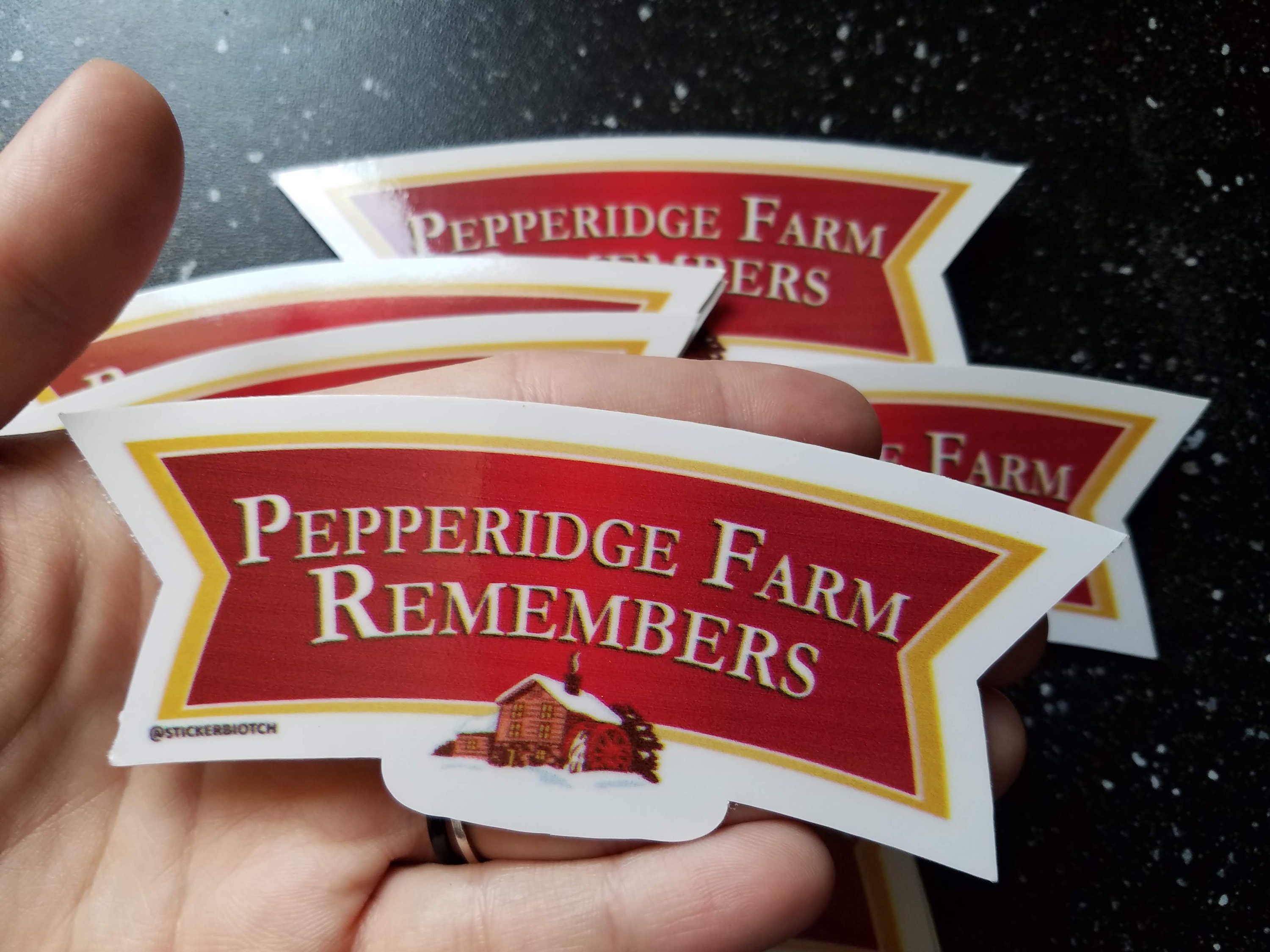 Pepperidge Farm Remembers Futurama Family Guy Sticker Etsy