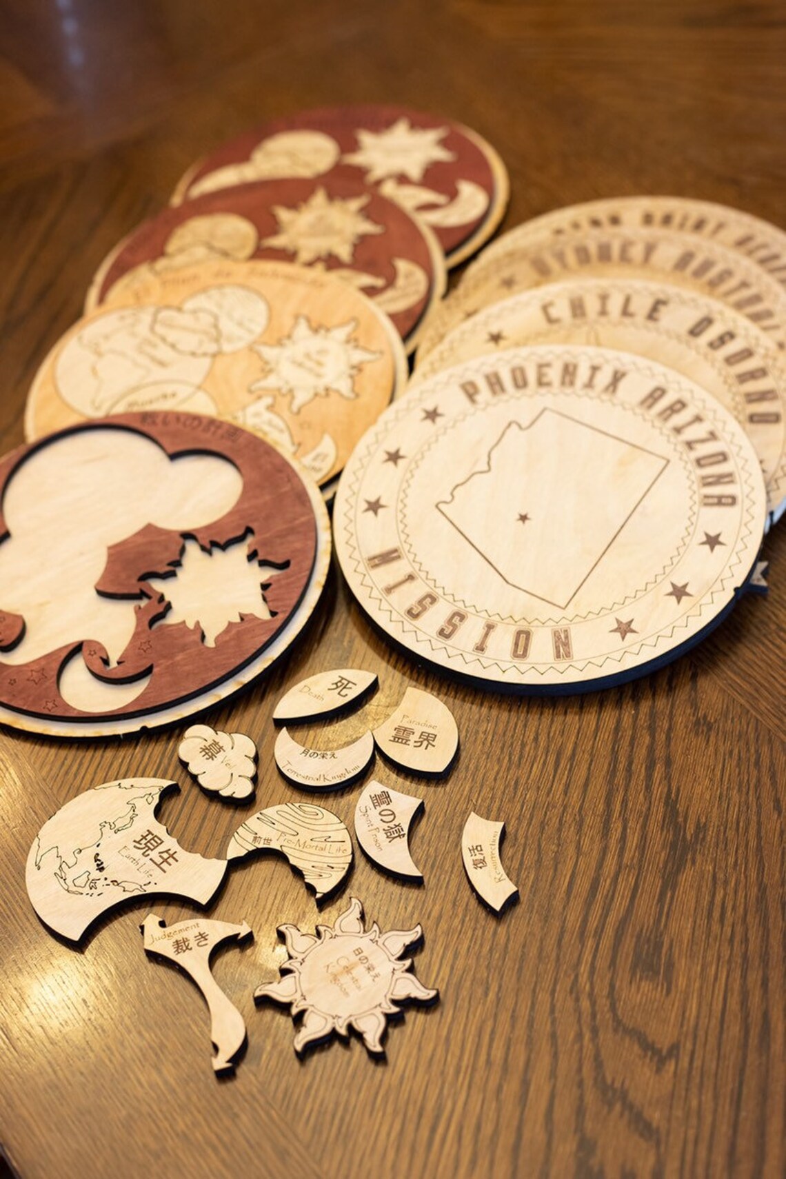 LDS Plan of Salvation Wood Puzzle Teaching Tool. Puzzle | Etsy