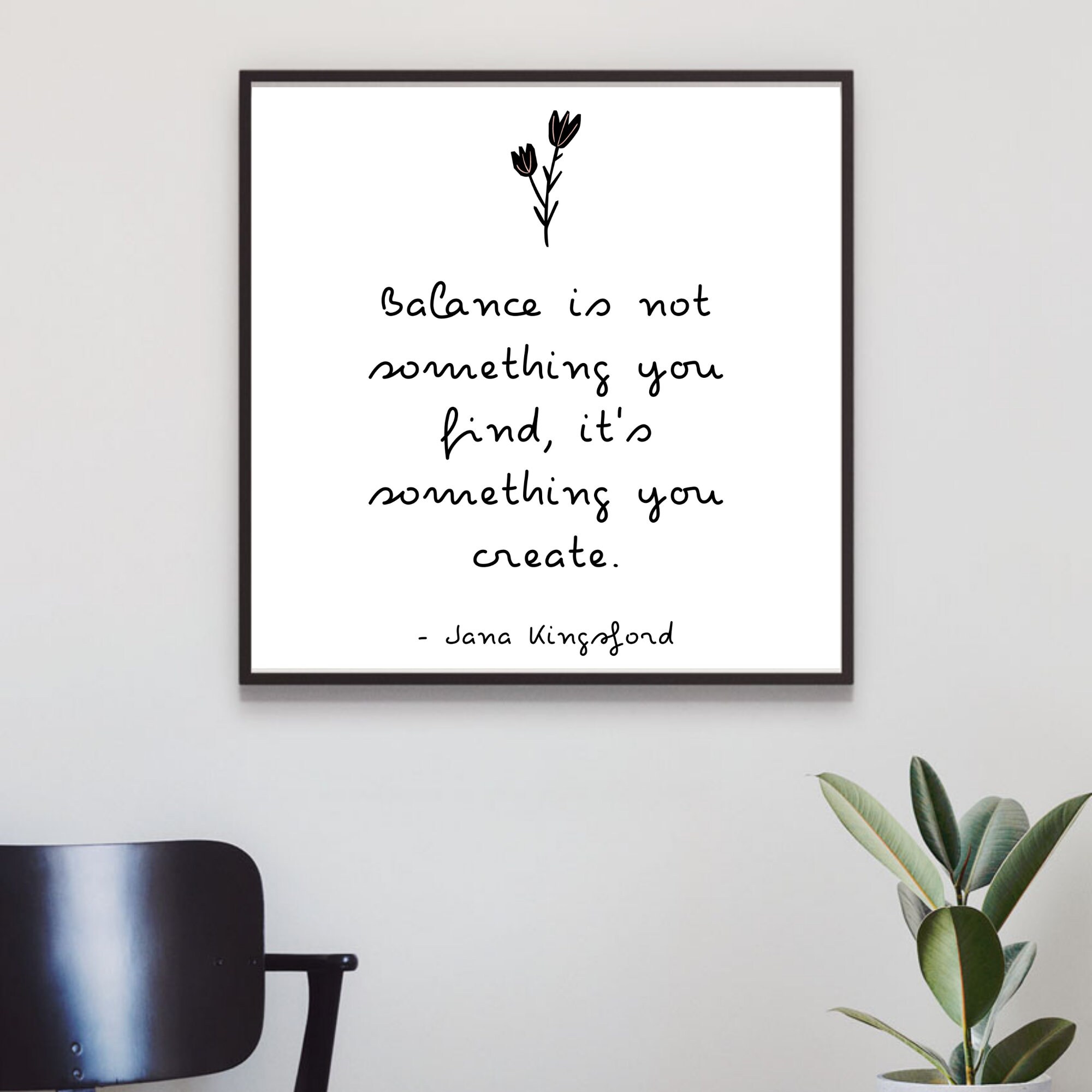 Quote Print, Inspirational Quotes Print, Office Printable Wall Art ...