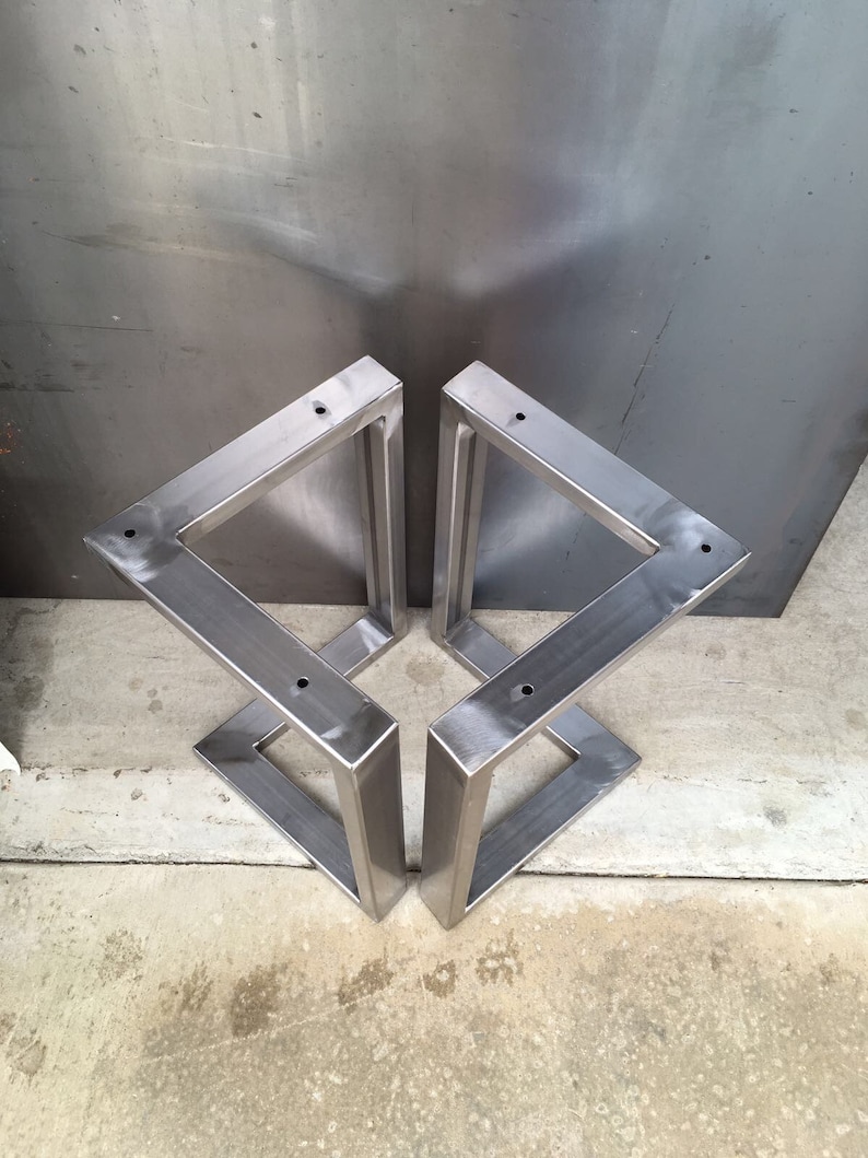 L Shaped Metal Legs, Metal Legs, Steel Legs, Coffee Table Legs ...