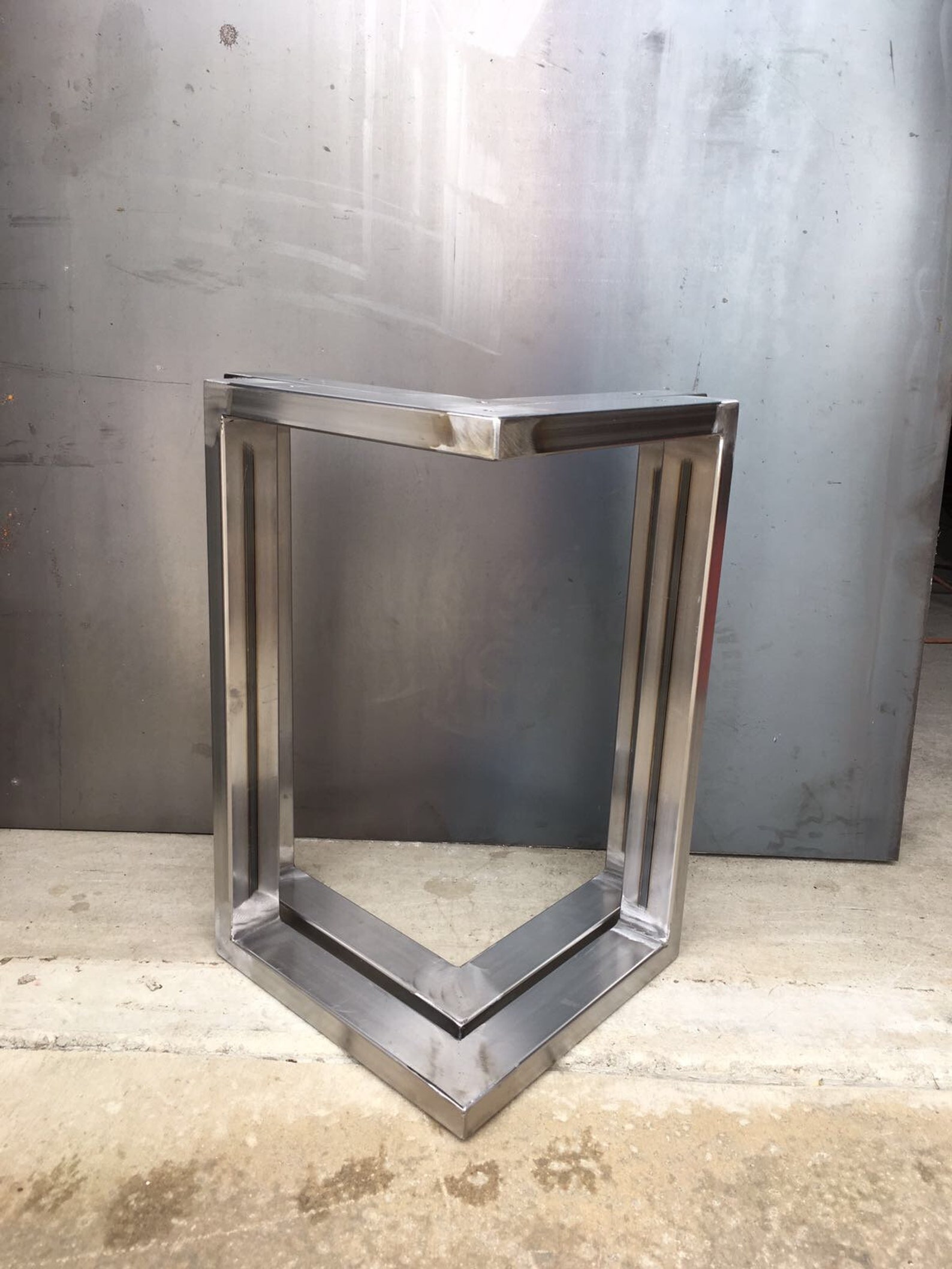 L Shaped Metal Legs, Metal Legs, Steel Legs, Coffee Table Legs ...
