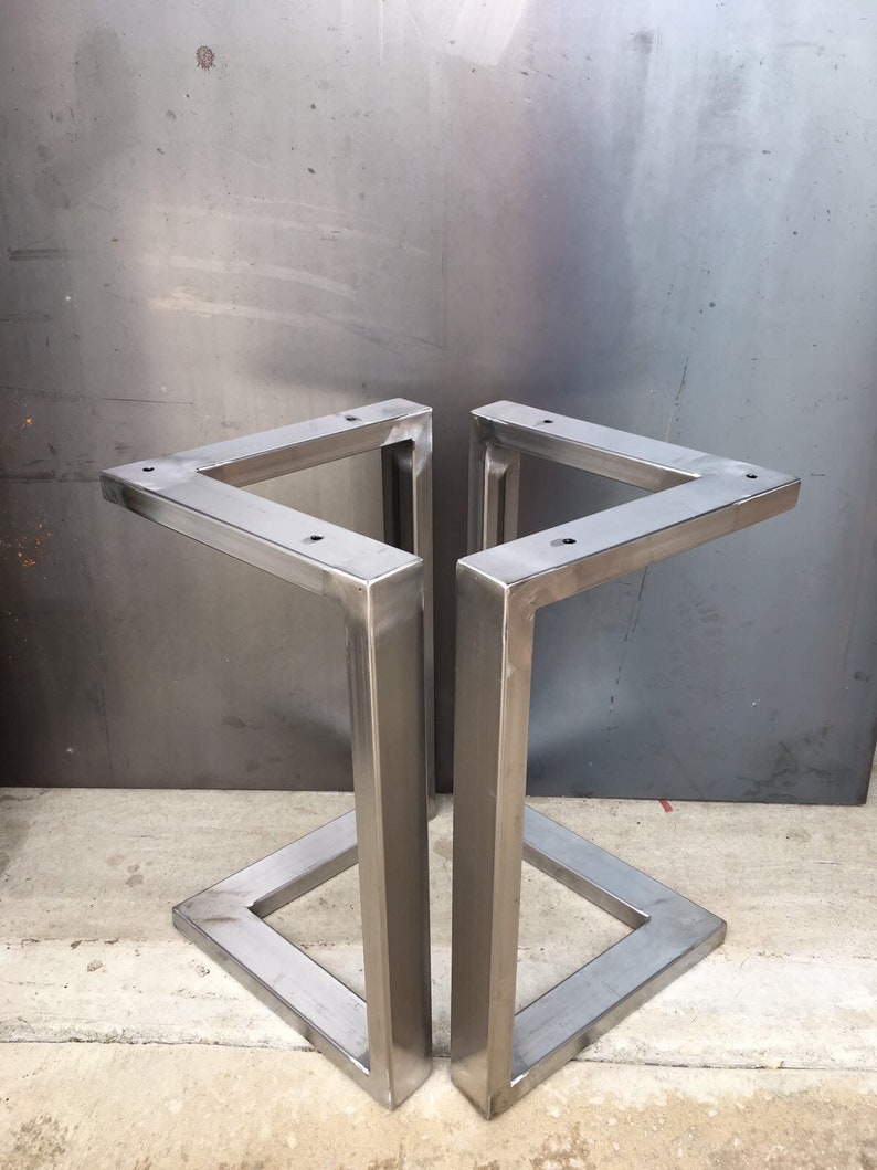 L Shaped Metal Legs, Metal Legs, Steel Legs, Coffee Table Legs ...