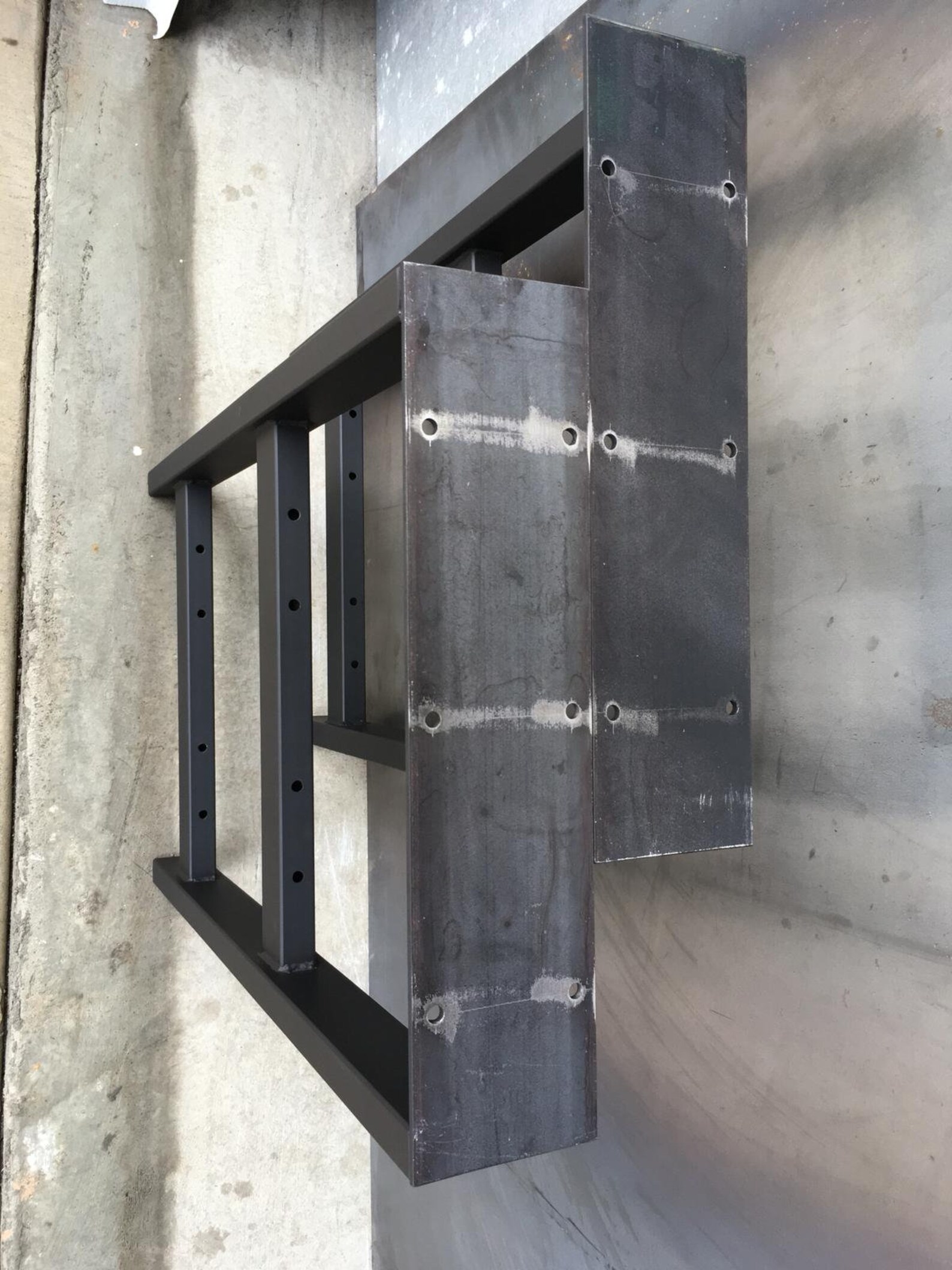 H shape steel leg set of 2 coffee table legs metal leg | Etsy