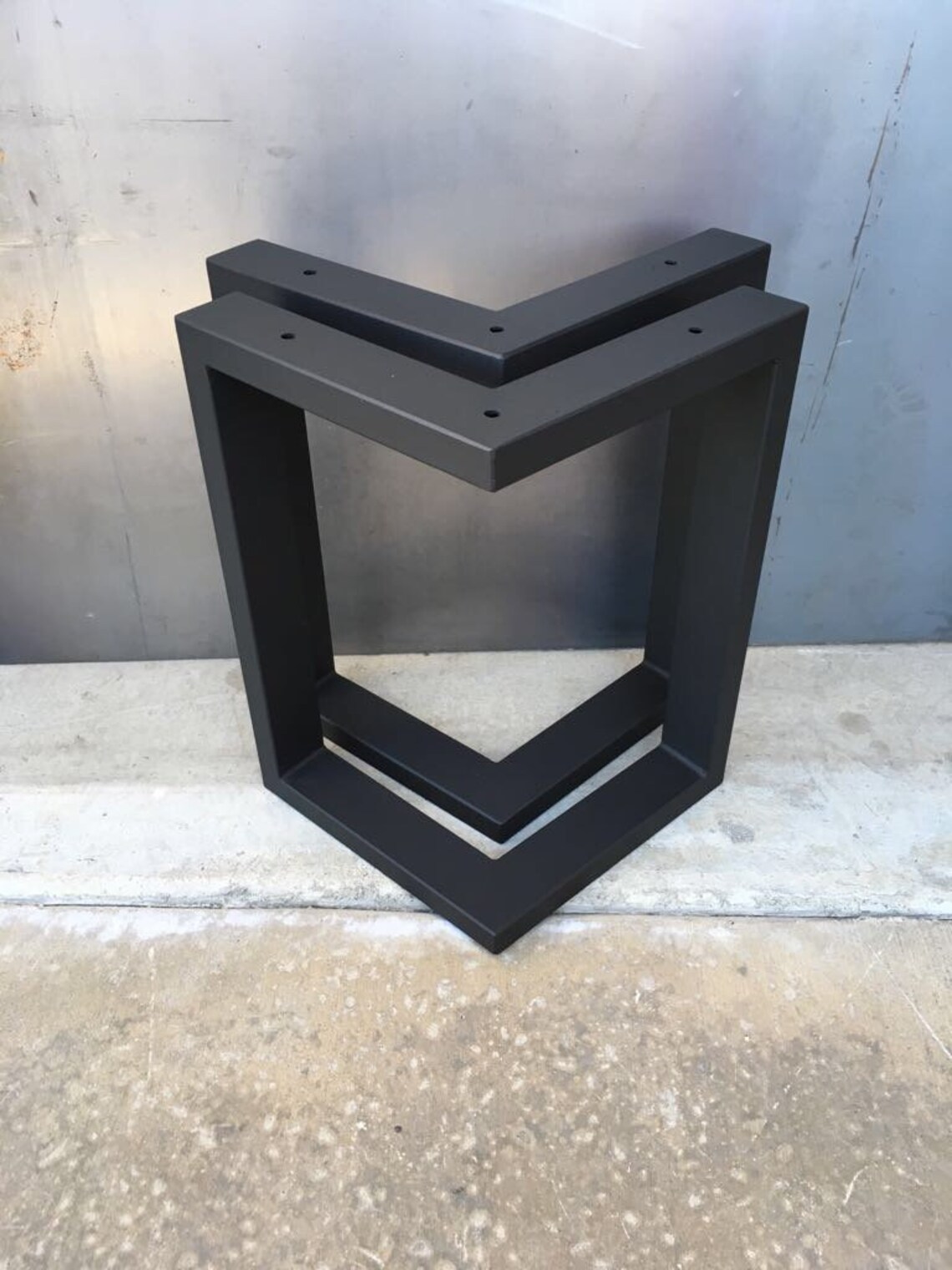 L Shaped Metal Legs, Metal Legs, Steel Legs, Coffee Table Legs ...