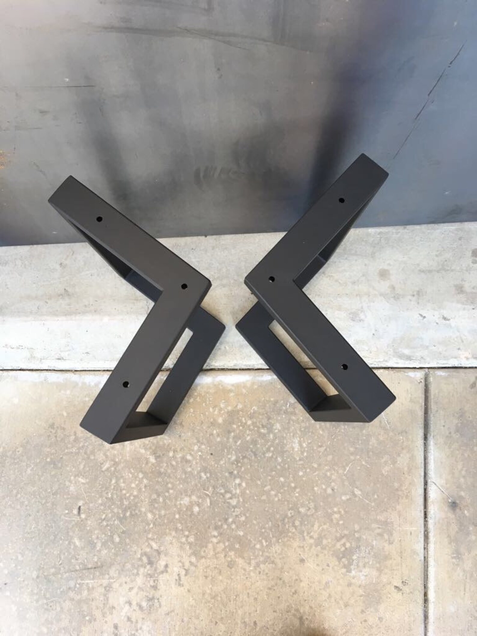 L Shaped Metal Legs, Metal Legs, Steel Legs, Coffee Table Legs ...