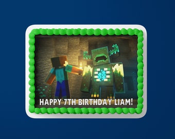 Gaming Birthday Cake Topper - Etsy